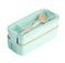 Lunch Box Verte - Deux Etages | Healthy Lunch