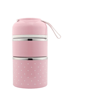 Lunch Box Étage Rose | Healthy Lunch